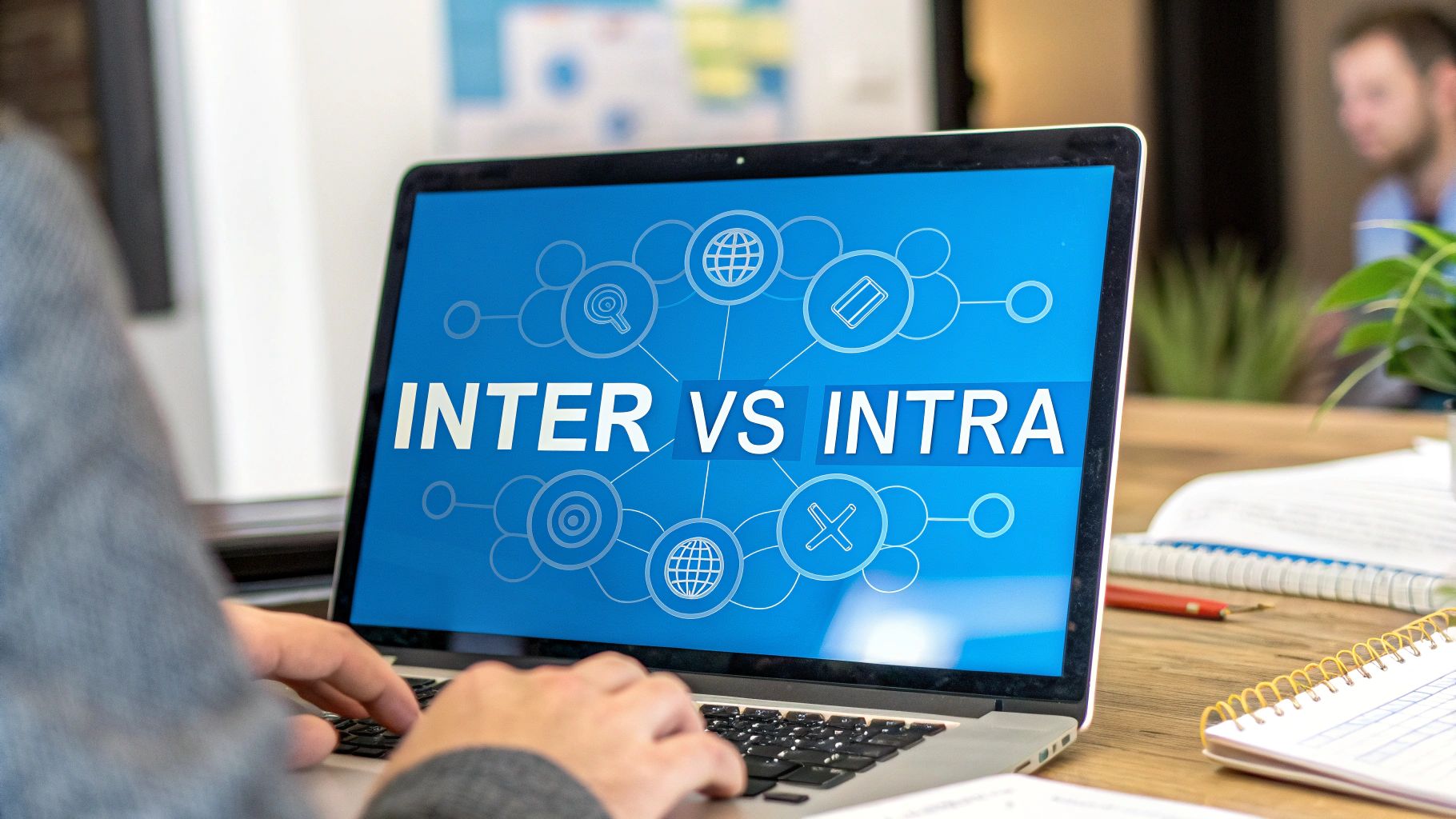 Word Spinner - Inter vs Intra Meaning Explained in Simple Terms